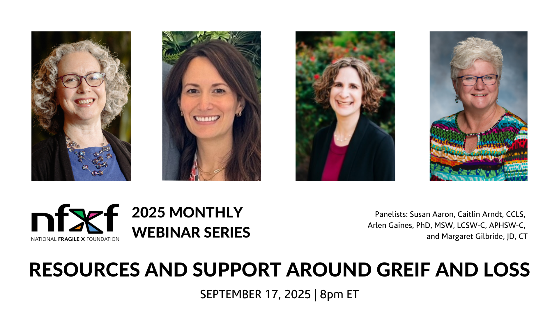 Webinar Series - Resources and Support Around Grief and Loss